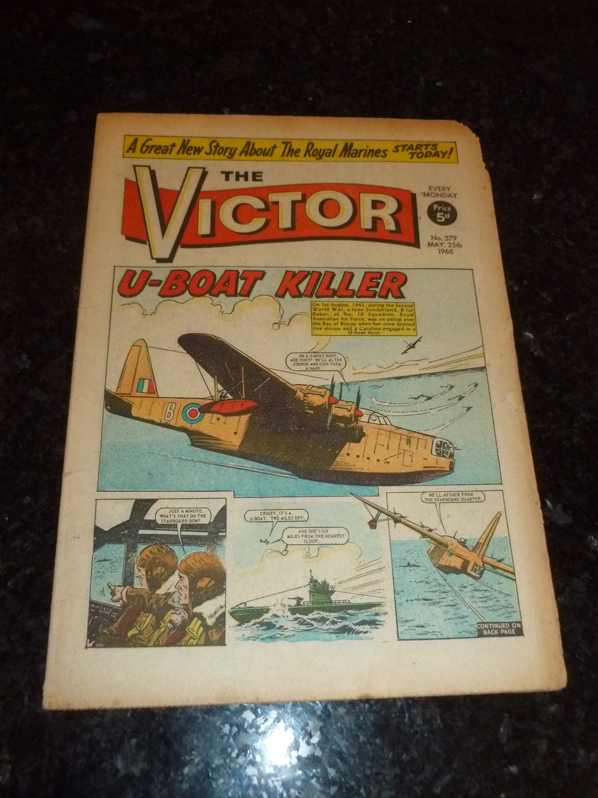 VICTOR Comic - Issue 379 - Date 25/05/1968 - UK Paper Comic | eBay