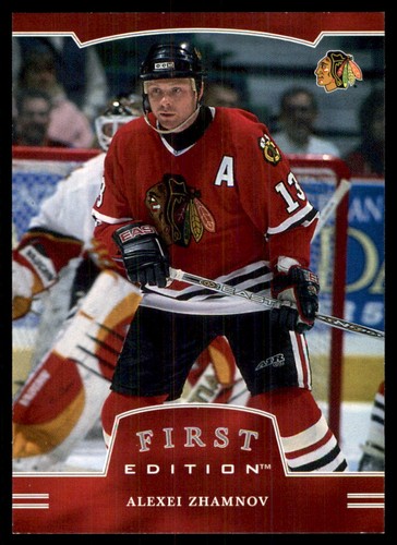 Alexei Zhamnov 2002-03 Be a Player First Edition #021 Blackhawks NHL ...