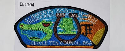 Boy Scout CSP Clements Scout Ranch Trevor Rees-Jones Scout Camp Circle ...