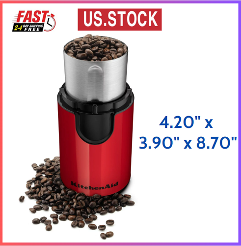 KitchenAid Blade Coffee Grinder - Red - BCG111ER for sale online | eBay