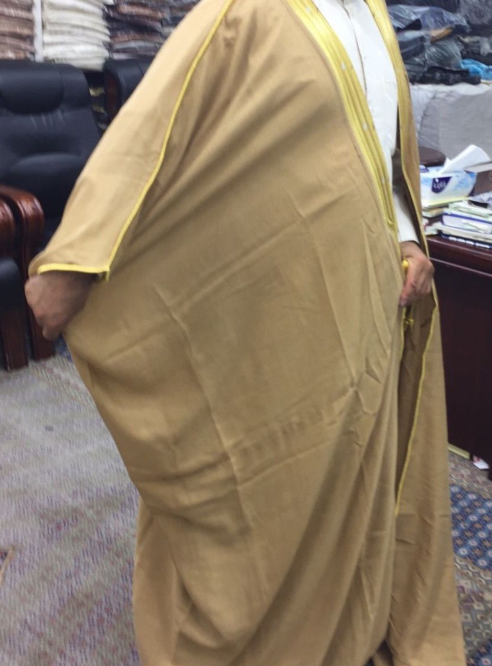 BISHT ️DESERT BOUTIQUE Men's Traditional Kuwaiti Khaleejy Islamic ...