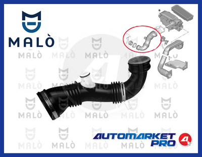 MANICOTTO ASPIRAZIONE PER 1434E1 - 143453 PEUGEOT CITROEN FIAT MOTORI ...
