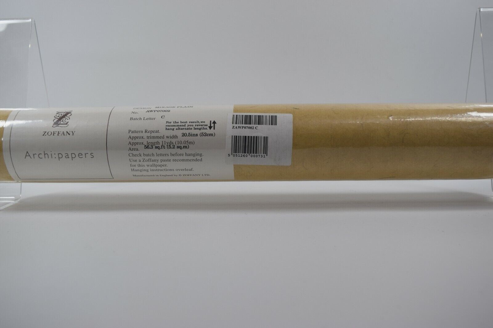 Zoffany Archi : Papers 'Mirage' Warm Neutral Mottled Fabric Wallpaper ...