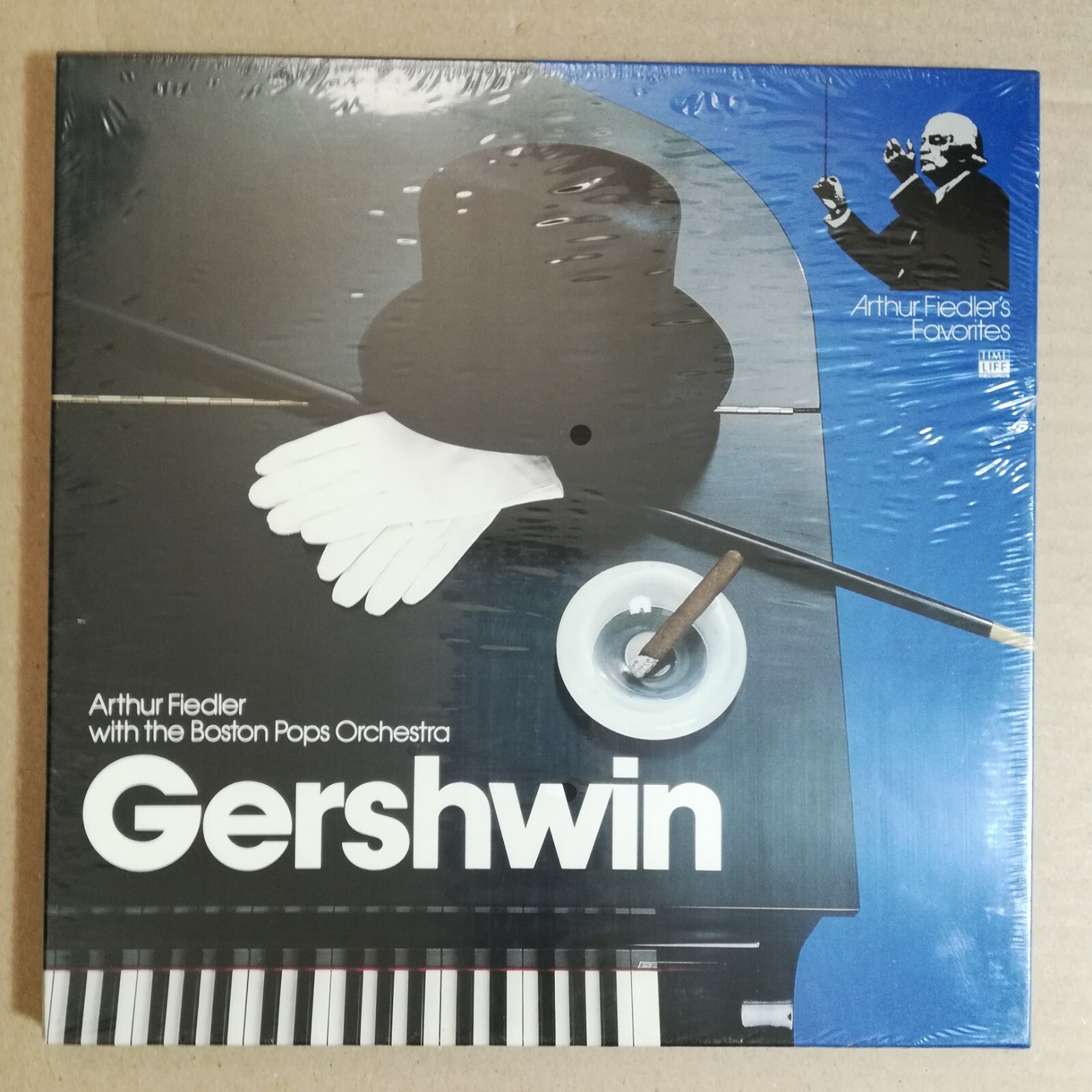 ARTHUR FIELDER / BOSTON POPS Gershwin 1978 3LP BOX Time Life STLF-0009 ...
