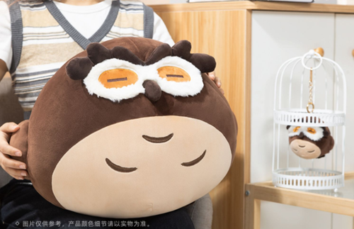 miHoYo Official Genshin Impact Diluc Owl Plush Doll Stuffed Pillow ...