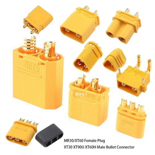 MR30/XT60 Female Plug XT30 XT90U XT60H Wire Cable Plug RC Aircraft ...