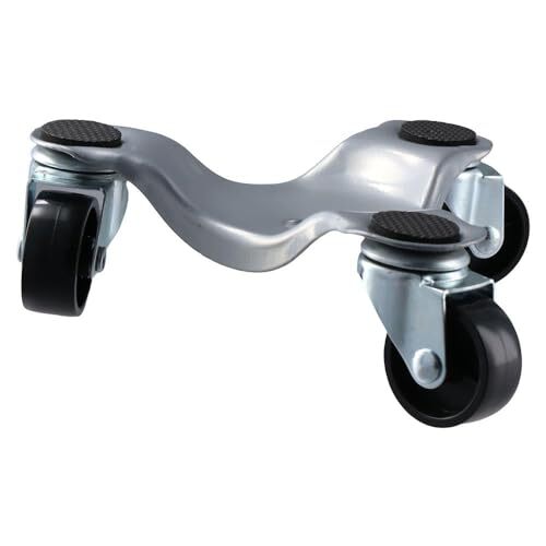 4 pcs 6" Steel Tri-DollyTriangle Swivel Caster Easy Moving ...