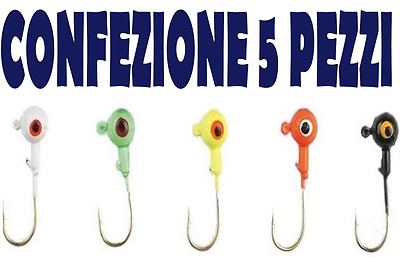 testine piombate jig amo piombato per esche siliconiche spinning trota ...
