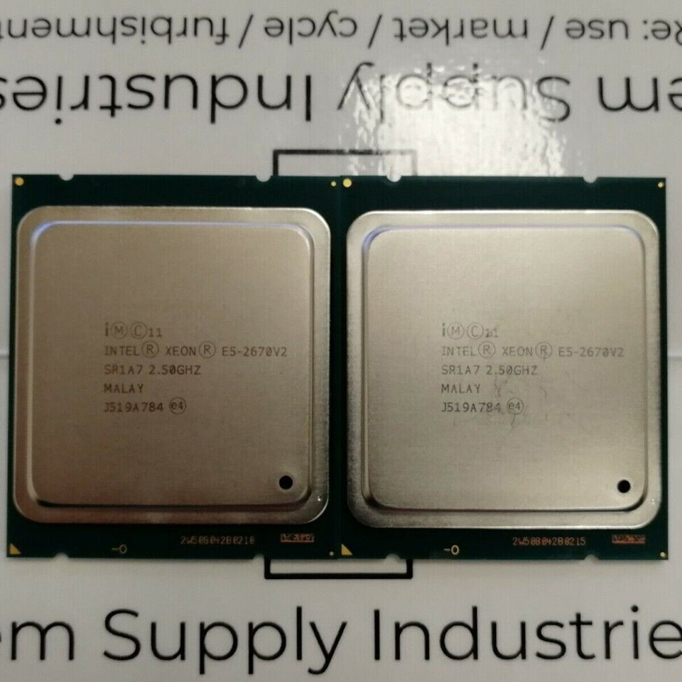 Intel Xeon E5-2697 V2 E5-2690 V2 E5-2680 V2 E5-2670 V2 | LGA 2011 ...