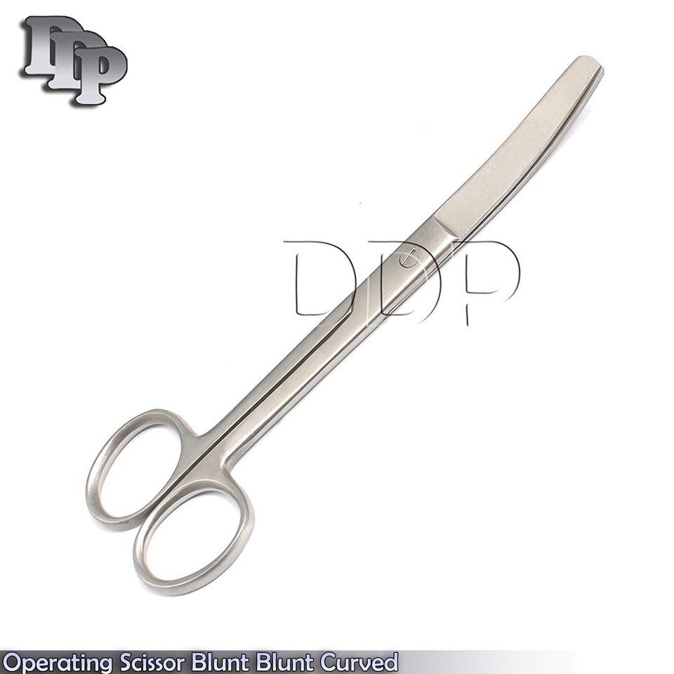 Operating Dissecting Scissor 6" Blunt Blunt Curved Surgical Instruments ...