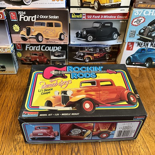 MONOGRAM 1932 FORD BEACH BOY'S "LI'L DEUCE COUPE" STREET ROD KIT#2903 1 ...