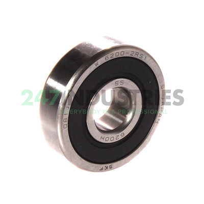 W6200-2RS1 SKF 10 x 30 x 9 mm DEEP GR. BALL SINGLE ROW, SS Stainless ...