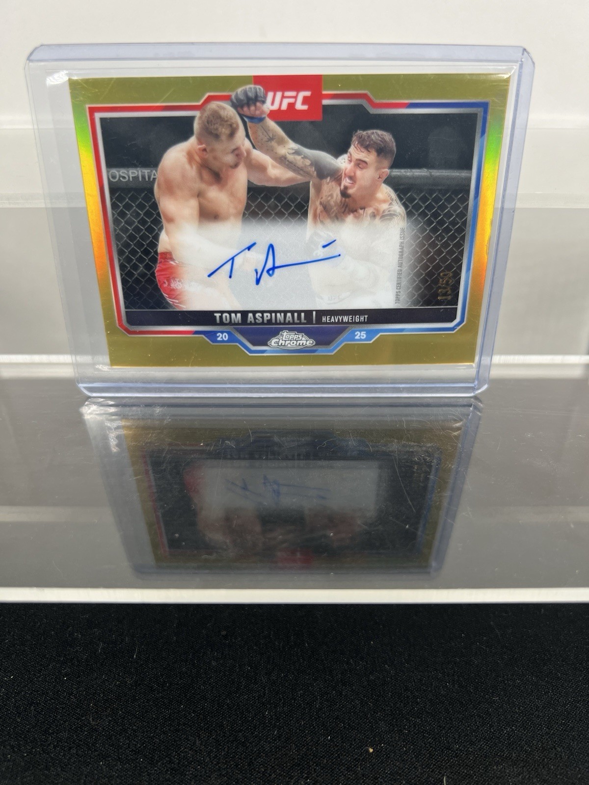 Tom Aspinall 2025 Topps Chrome UFC #AAG-18 Allen & Ginter Price Guide ...