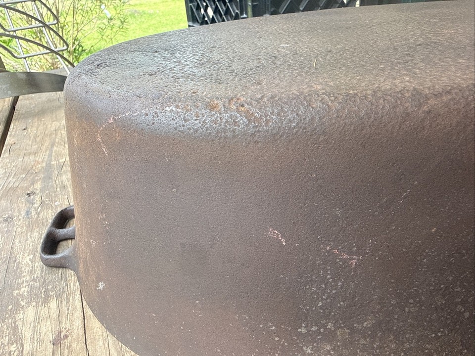 Wagner Ware Sydney O No.9 Oval Roaster 1289 Cast Iron Roaster Without ...