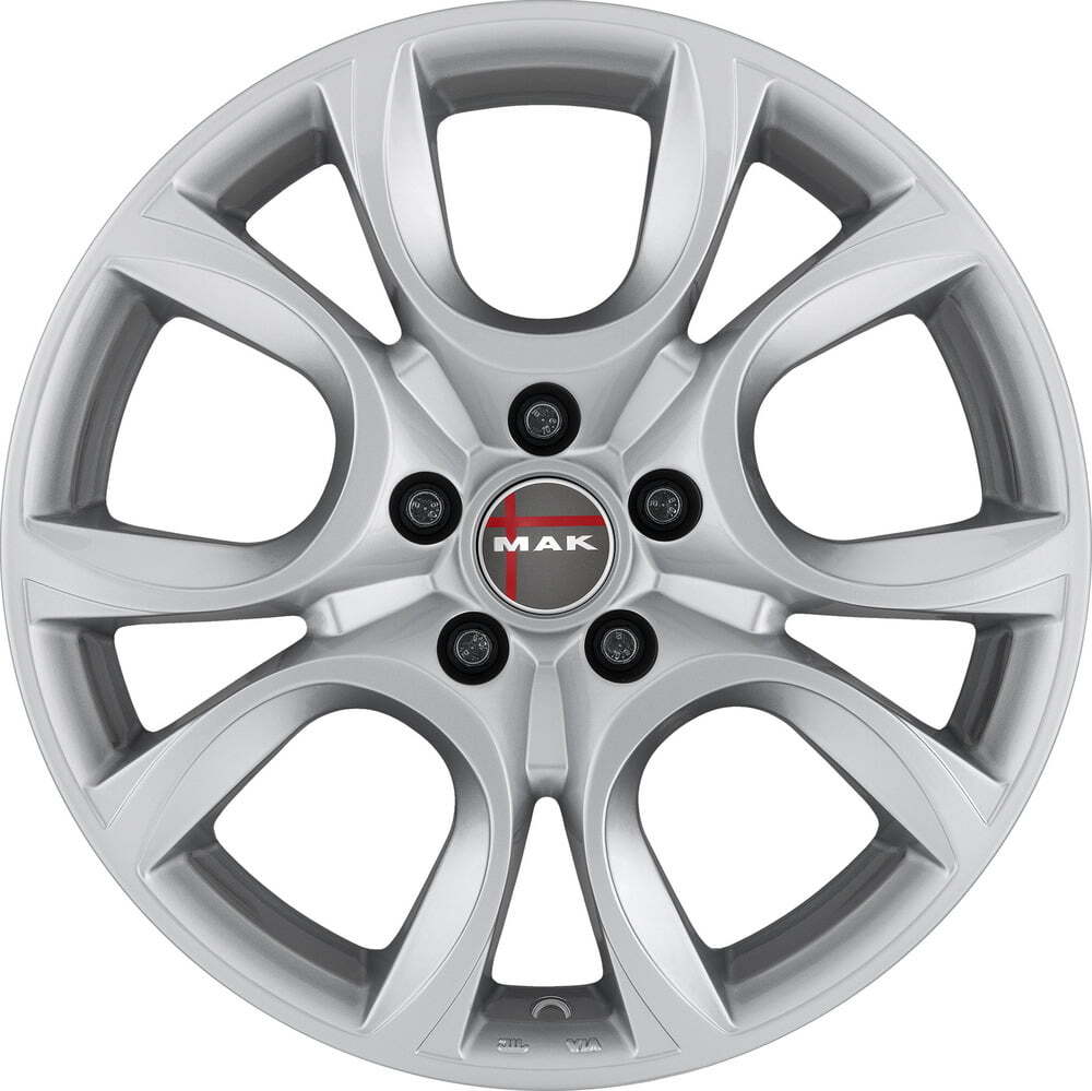 Set 4 Alufelgen Kompatibel Opel Combo - D Ab 17 " MAK Italy Silber Neu ...
