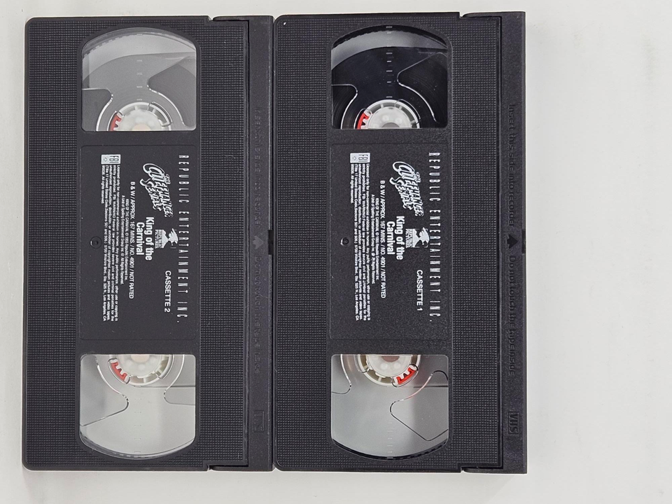 King of the Carnival Cliffhanger Serials Republic Pictures Video 2 VHS ...