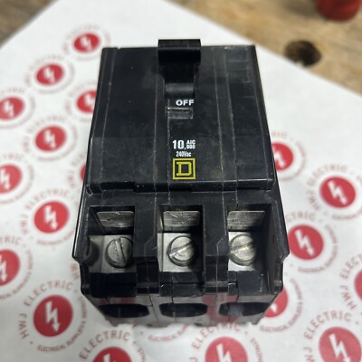 Square D QOB3100 100 A Miniature Circuit Breaker Clean & Tested | eBay