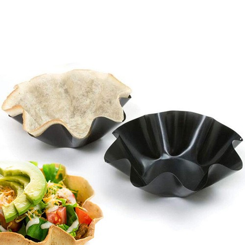 Kitchen Mexican Nonstick Taco Salad Bowl Baking Shell Mold Home ...