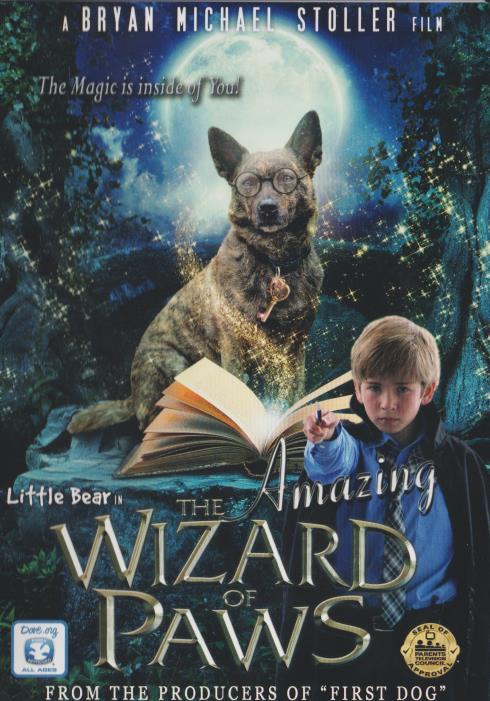The Amazing Wizard Of Paws DVD VIDEO MOVIE Little Bear magic spells dog ...