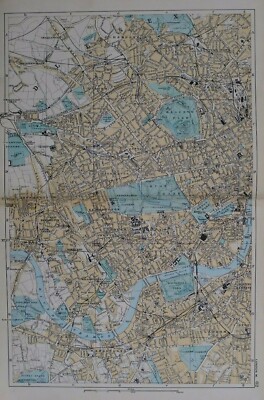1900-Now - Survey Map London 1 1912 Third