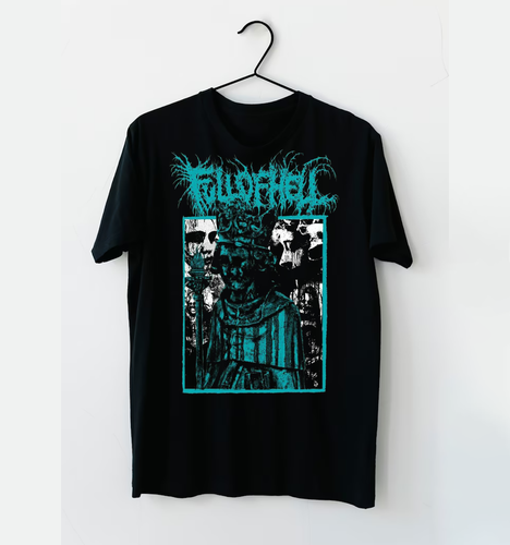 Full Of Hell Band Concert Album Music Short Sleeve Shirt Full Size ...