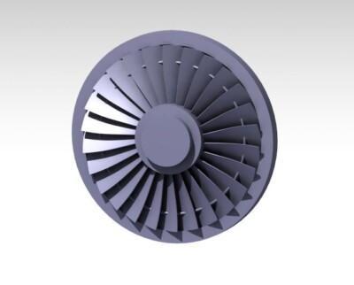 1/48 Harrier Intake Fan 3D Printed For Kinetic Kits - Wells Props ...