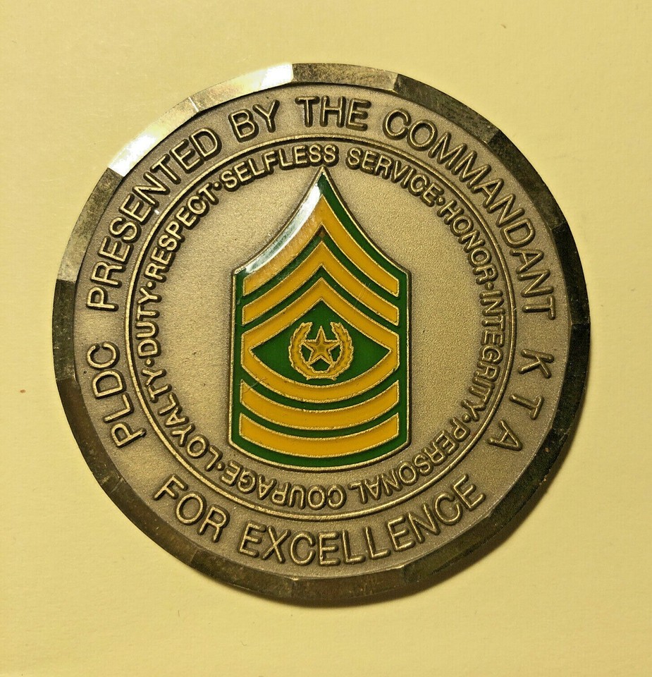 Challenge Coin US Army WIGHTMAN NCO ACADEMY CAMP JACKSON KOREA 2 ” #738 ...