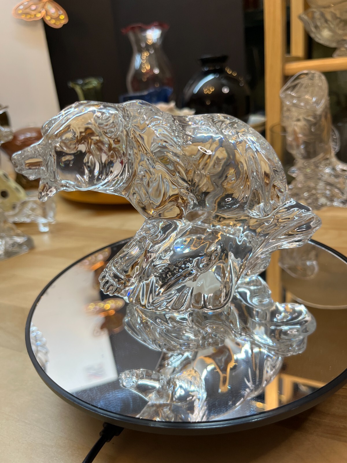 Princess House Wonders Of The Wild 24% Lead Crystal Animal Figurines ...