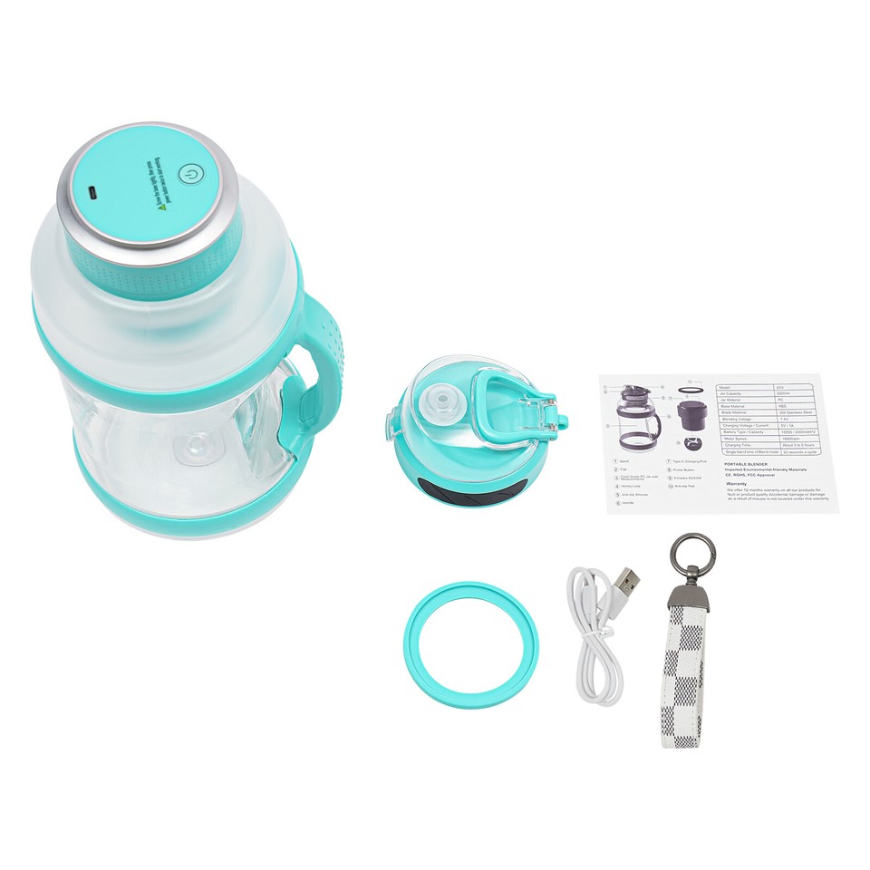 Electric Juicer Blender , 2L Portable Juice Press Squeezer Juice ...