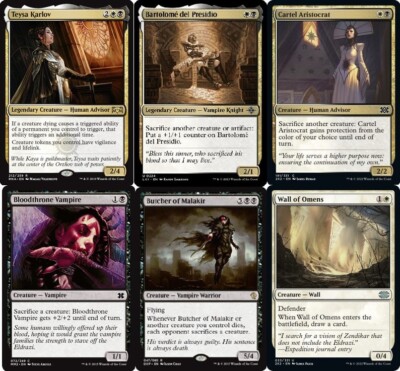 MTG Commander EDH Deck Teysa Karlov 100 Cards Aristocrat Custom Deck B ...