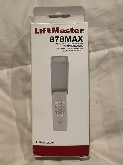 LiftMaster 878MAX Wireless Garage Door Keypad - Keyless Entry System | eBay