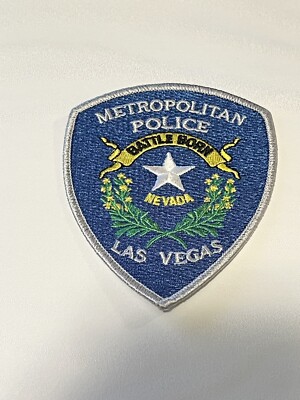 LAS VEGAS NEVADA METRO POLICE BATTLE BORN METROPOLITAN PATCH | eBay