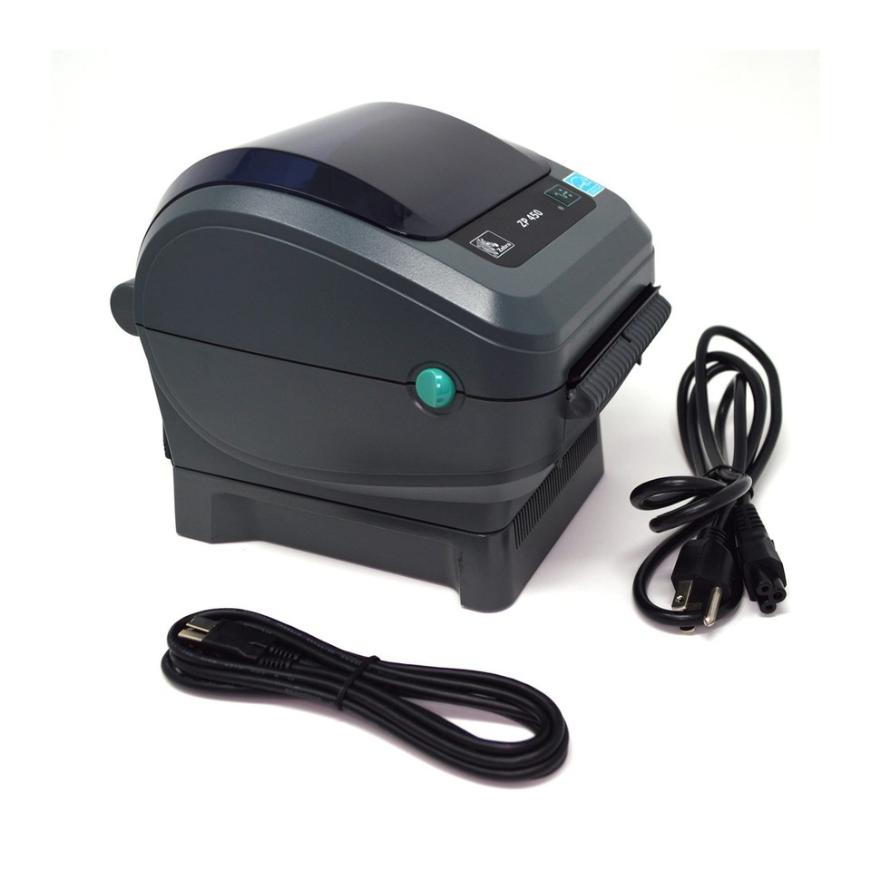 Zebra ZP 450 ZP450-0501-0006A Monochrome Thermal Barcode Printer | eBay