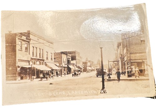 LADYSMITH WISCONSIN RJ COON FRITZ DRY GOODS BANK REAL PHOTO POSTCARD | eBay