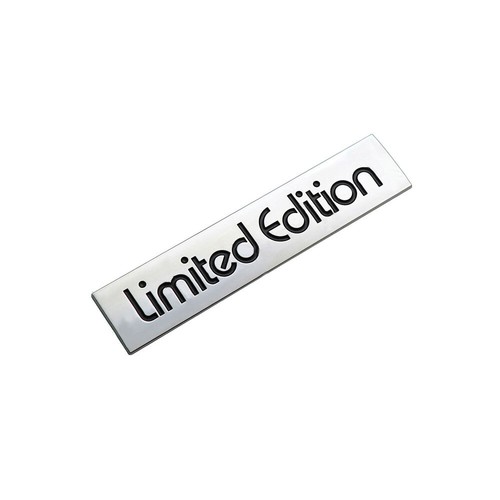 Silver Limited Edition Emblem Trunk Car Badge Sticker Fender Decal ...
