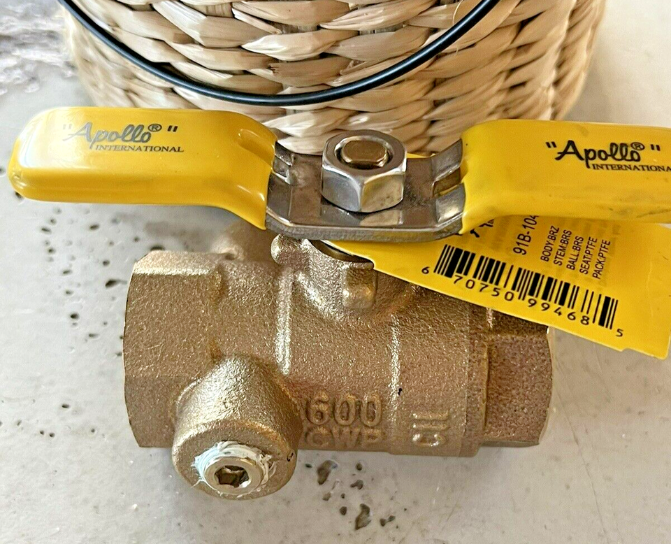 OEM Apollo 3/4" Bronze Tapped Ball Valve for PVB4A Backflow Preventer ...