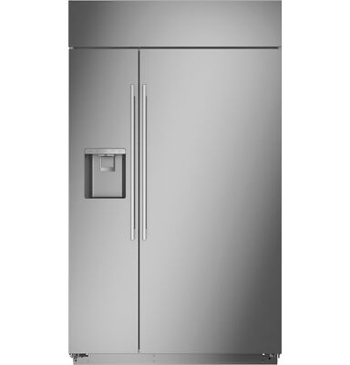 GE Monogram ZISS480DNSS 48" StainlessS/S Built-In Refrigerator NOB ...