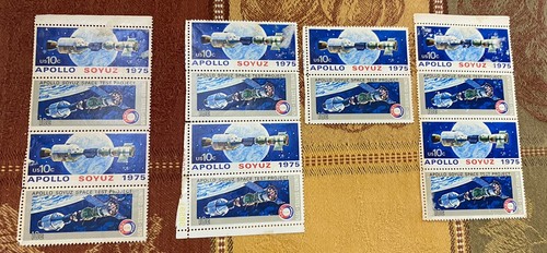 14- NASA Apollo theme US Postage stamps - issued 1975 | eBay