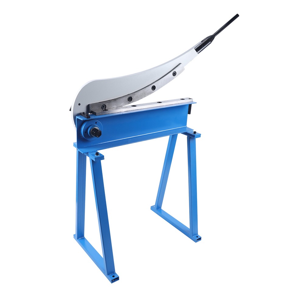 Sheet Metal Guillotine Shear 16 Gauge 1.5mm Plate Cutter with Stand 20 ...