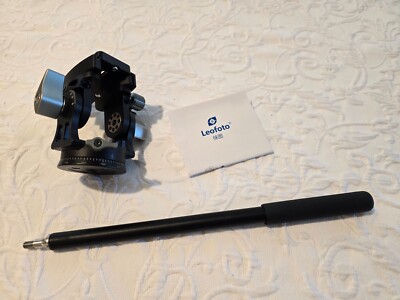 LEOFOTO VH-30 Two-Way Panoramic Tele Lens Head w Handle Arca/RRS ...
