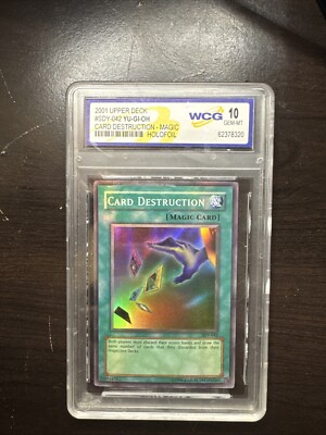 Card Destruction Graded (10) wcg | eBay