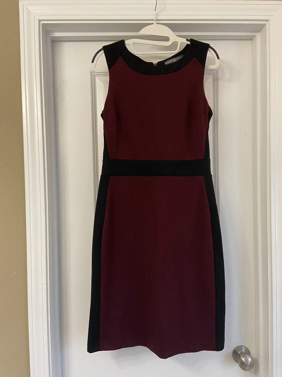 Dark Red Color Dress