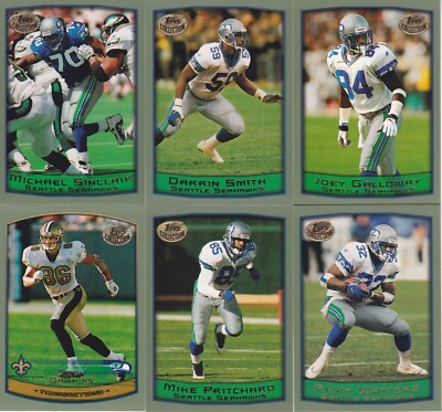 1999 Topps Football Factory Team Set Break(11) Seattle Seahawks Michael ...