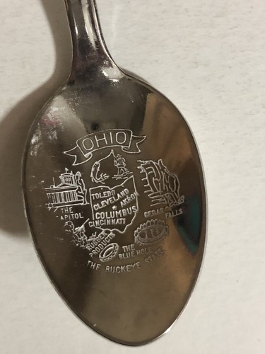 Ohio Collectible Souvenir Spoon J1 | eBay