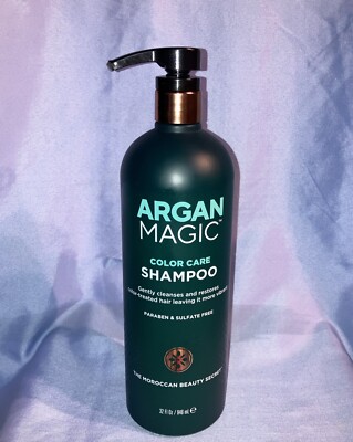 ARGAN MAGIC ~ COLOR CARE SHAMPOO Restore Color-Treated Hair 32 fl Oz ...