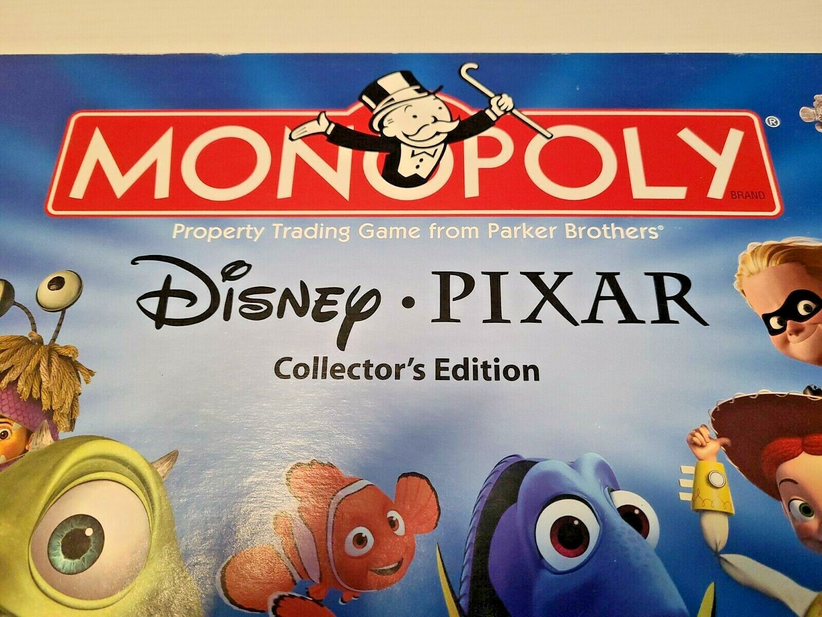 Monopoly Disney PIXAR Collector's Edition Board Game 2005 Complete ...
