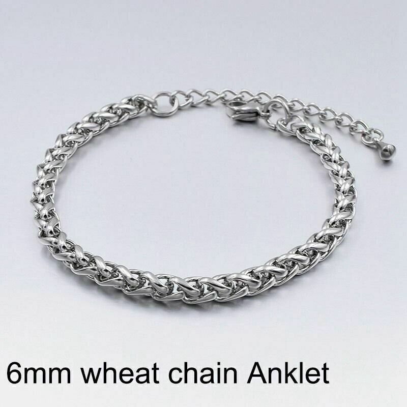 Women Anklet Chain Foot Steel Stainless Jewelry Ankle | eBay