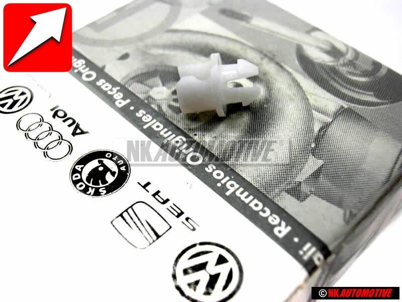 Original VW Tailgate Operating Pull Rod Locking Pin Clip - 191837199 | eBay