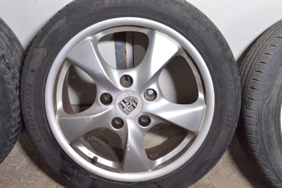 Porsche 986 Boxster Wheels Rims R17 7J 8.5J 98656191103 98636212606 | eBay