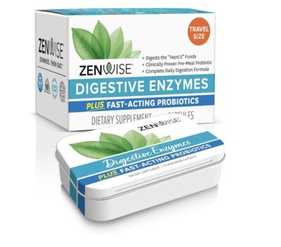 Zenwise Health Digestive Enzymes for Gut Health - Probiotic Multi ...